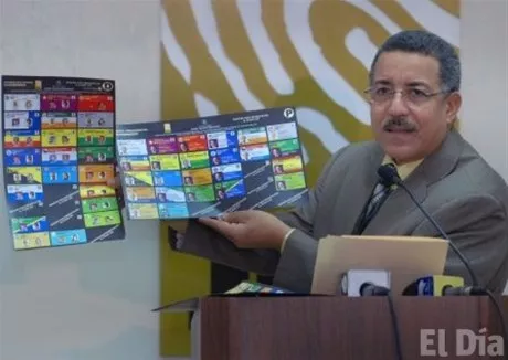 JCE muestra las boletas definitivas para las elecciones