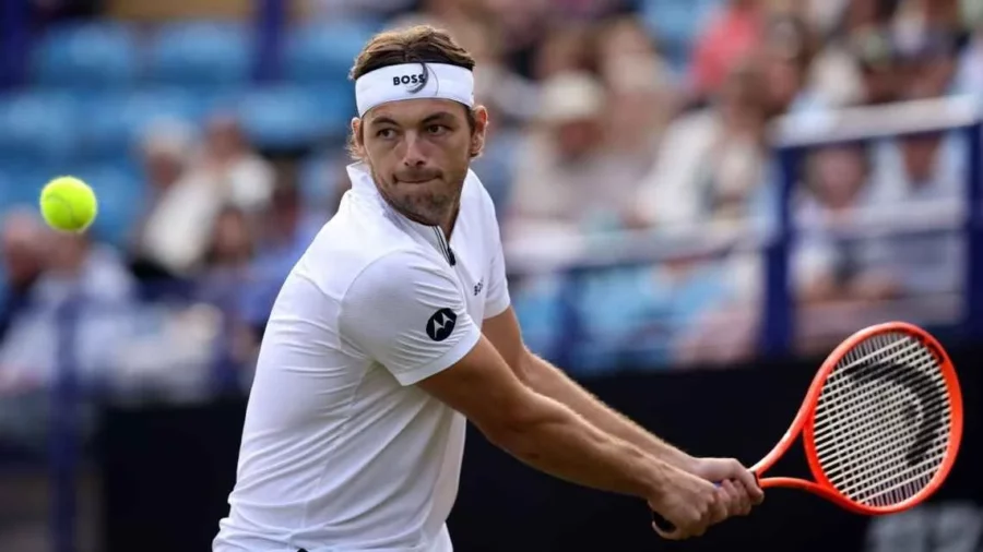 Fritz, amo y señor de Eastbourne: derrotó a Brooksby