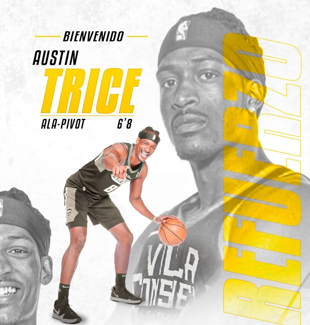 Club Rafael Barias contrata a Austin Trice como su primer refuerzo para ...